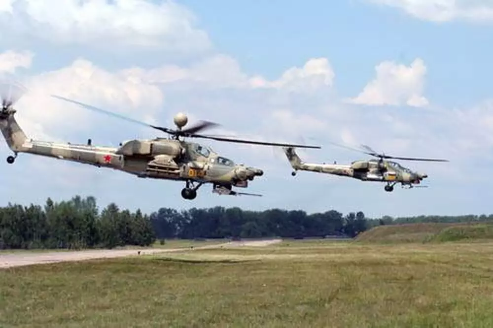 Mi-28N को उत्पादन रोस्तोभ हेलिकप्टर प्लान्ट (JSC Rosvertol) द्वारा स्थापित गरिएको थियो।