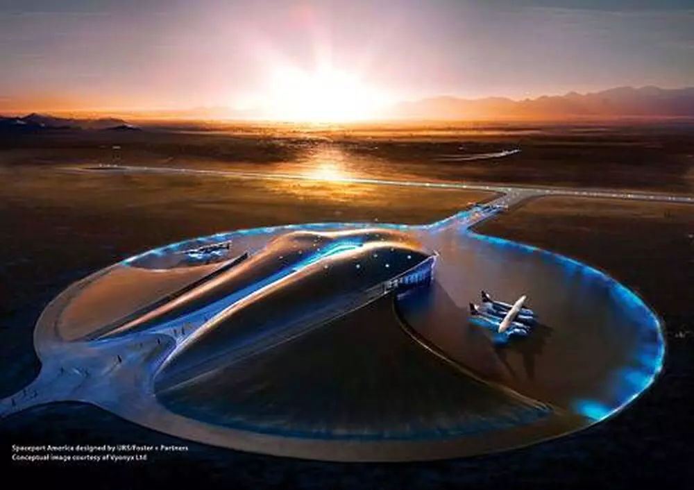 Der erste Passagier-Raumhafen soll im Bundesstaat New Mexico gebaut werden