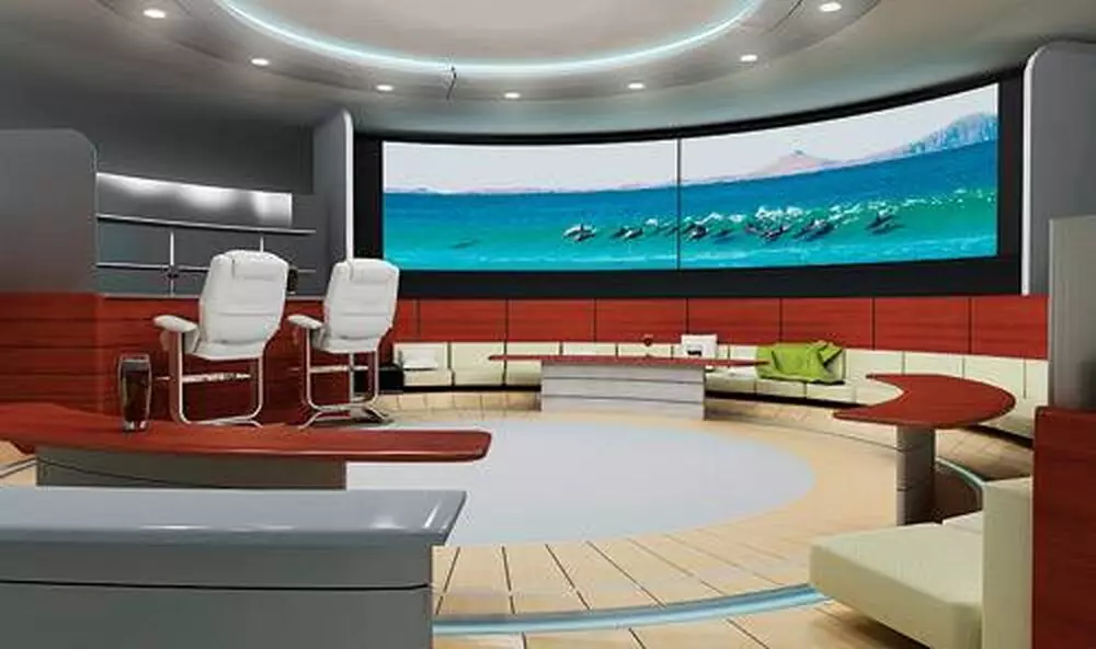 O Business Center Esta configuração Aeroscraft transforma-se num hotel de conferências de alta tecnologia com espaçosas salas de reuniões, suites privadas e escritórios equipados com todos os meios de comunicação modernos. Como bônus - independência de aeroportos e engarrafamentos