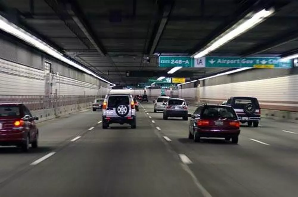 Tunel I-93 u Bostonu, jedan od elemenata Velikog bostonskog tunela