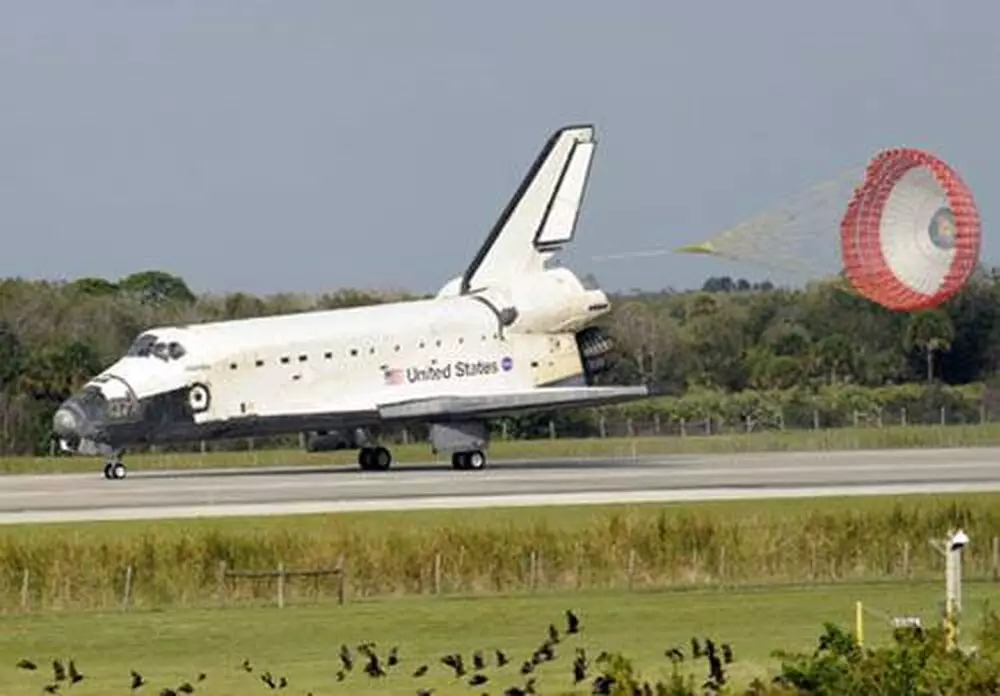 Aldri igjen: Shuttle Atlantis fullfører sin 32. og siste flytur