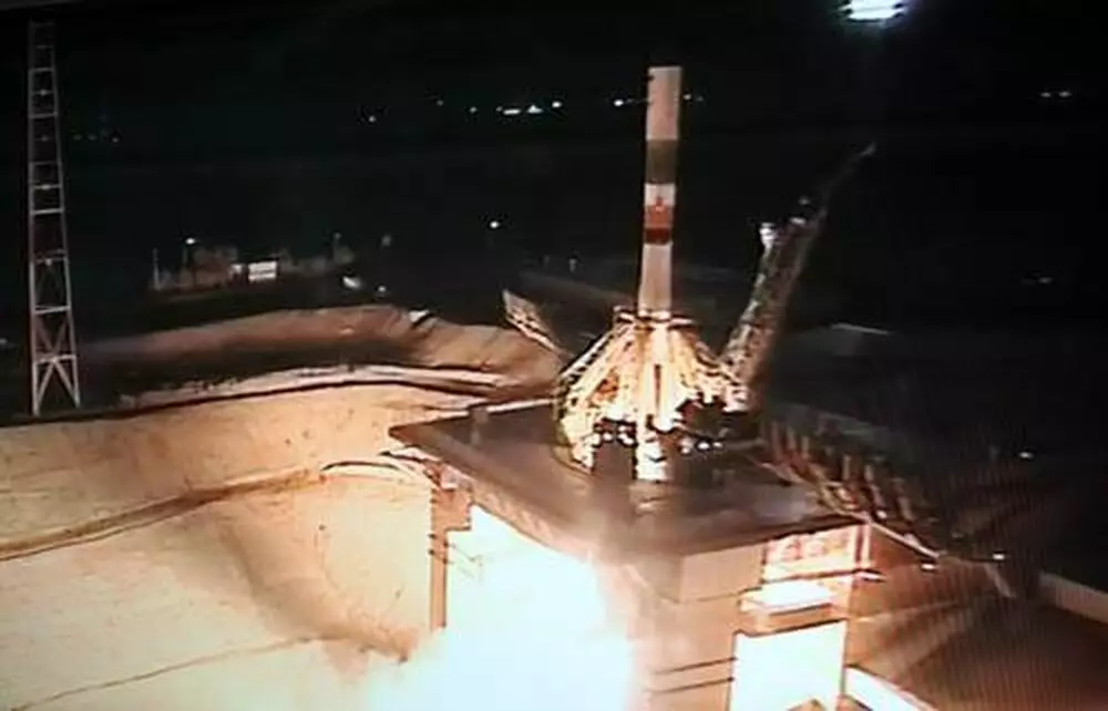 Ang Soyuz-U rocket ay nagpadala ng Progress M-08M transport spacecraft sa ISS