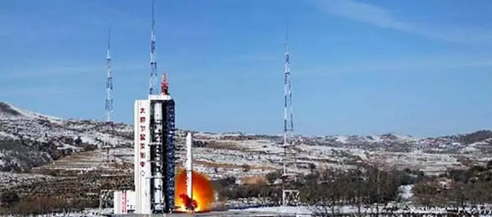 Na faalauiloa e Saina se isi satelite mamao mamao ZiYuan-1-02C i totonu o le taamilosaga