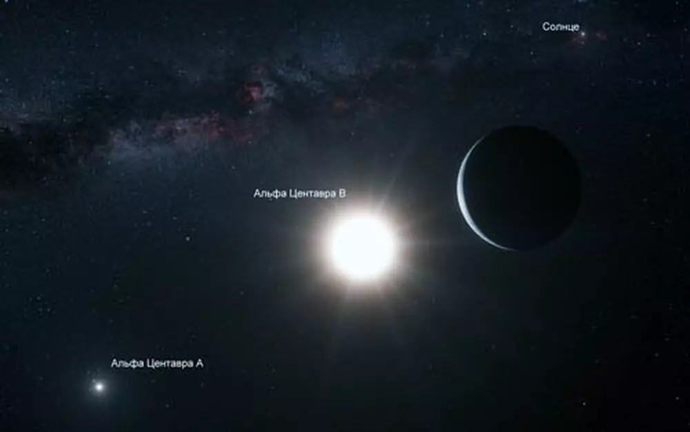 Planet α Centauri Bb Yerdən cəmi 4,4 işıq ili uzaqlıqda yerləşir