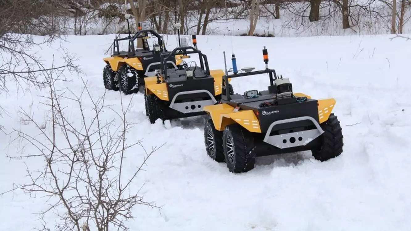 Усюдыход без кіроўцы: Grizzly Robotic Utility Vehicle 334012_11