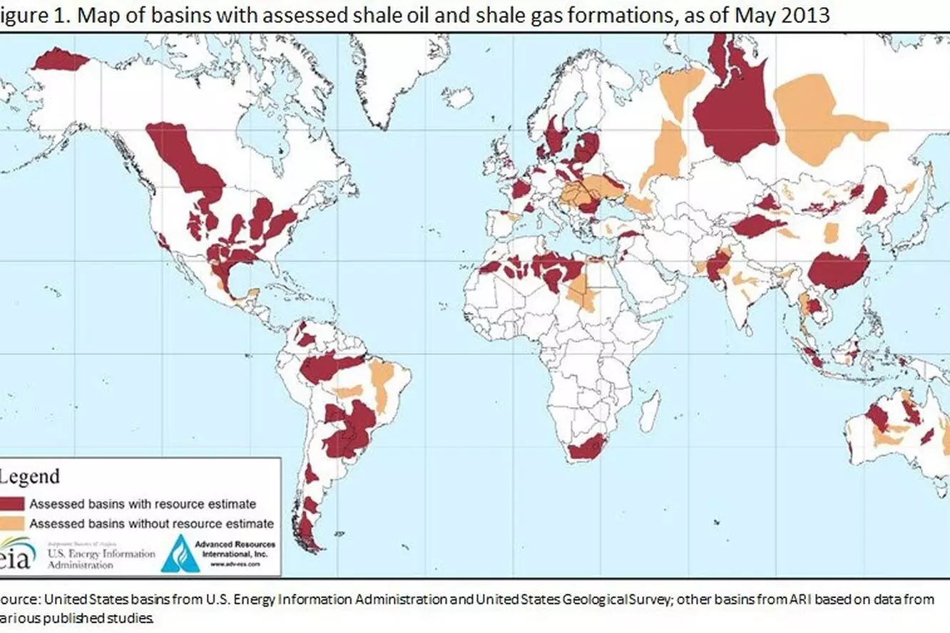 Minyak Shale sareng Gas Shale: Poténsi Giant