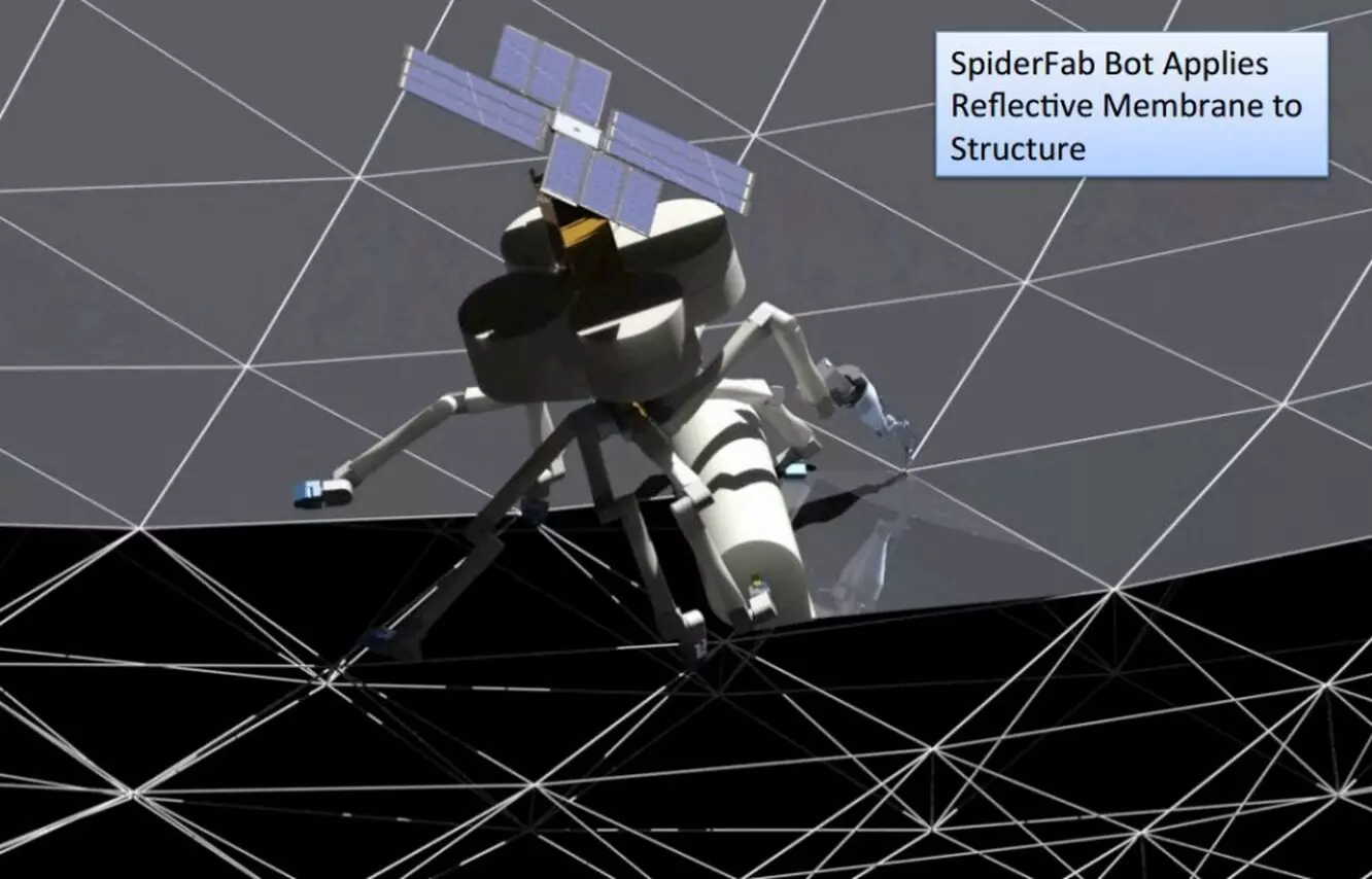 Spider roboti budou stavět kosmické lodě na oběžné dráze 334698_10