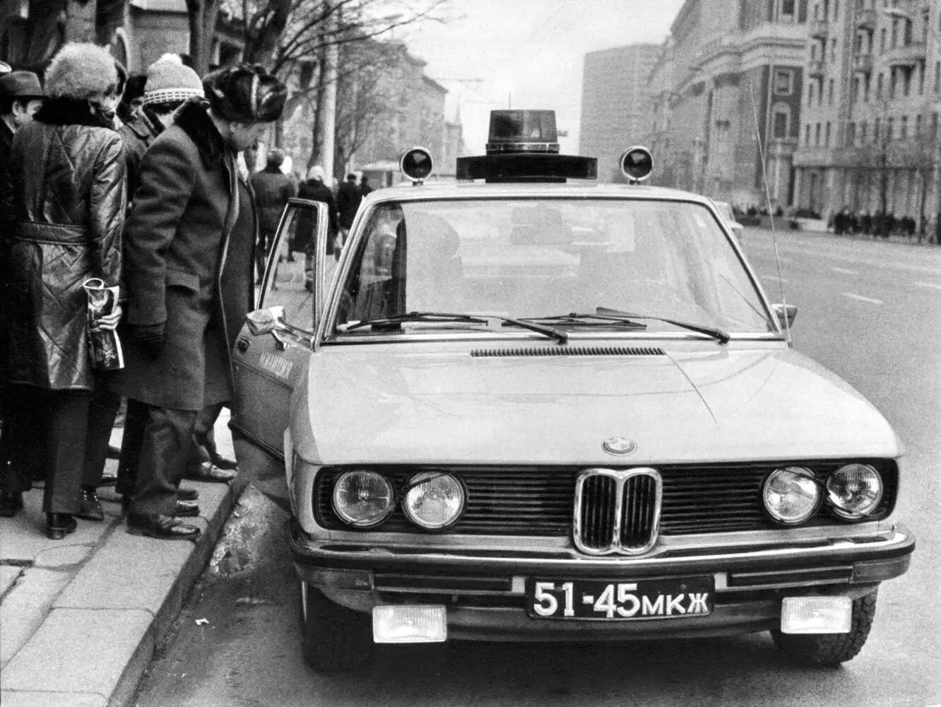 BMW van die Sowjet-polisie