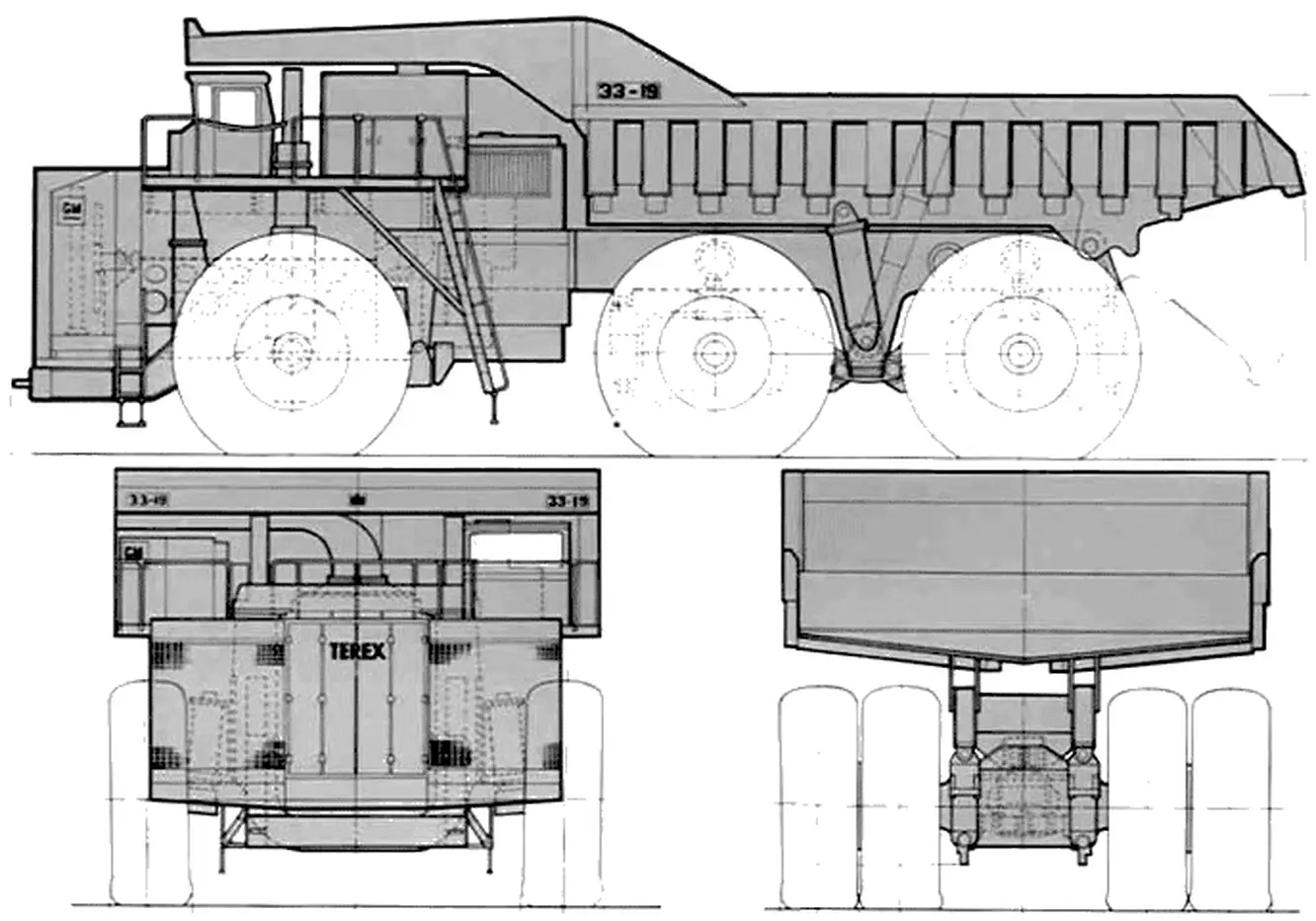 Rècords de càrrega útil del camió: Terex 33-19 Titan 335416_4