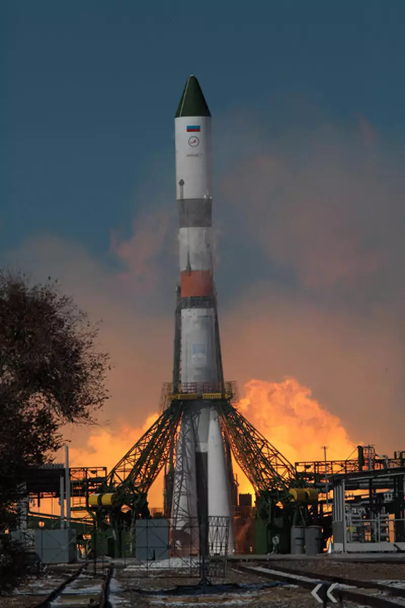 ຈະຫຼວດ Soyuz-2.1a ເປີດຕົວເປັນຄັ້ງທຳອິດກັບຍານອະວະກາດ Progress 337804_9