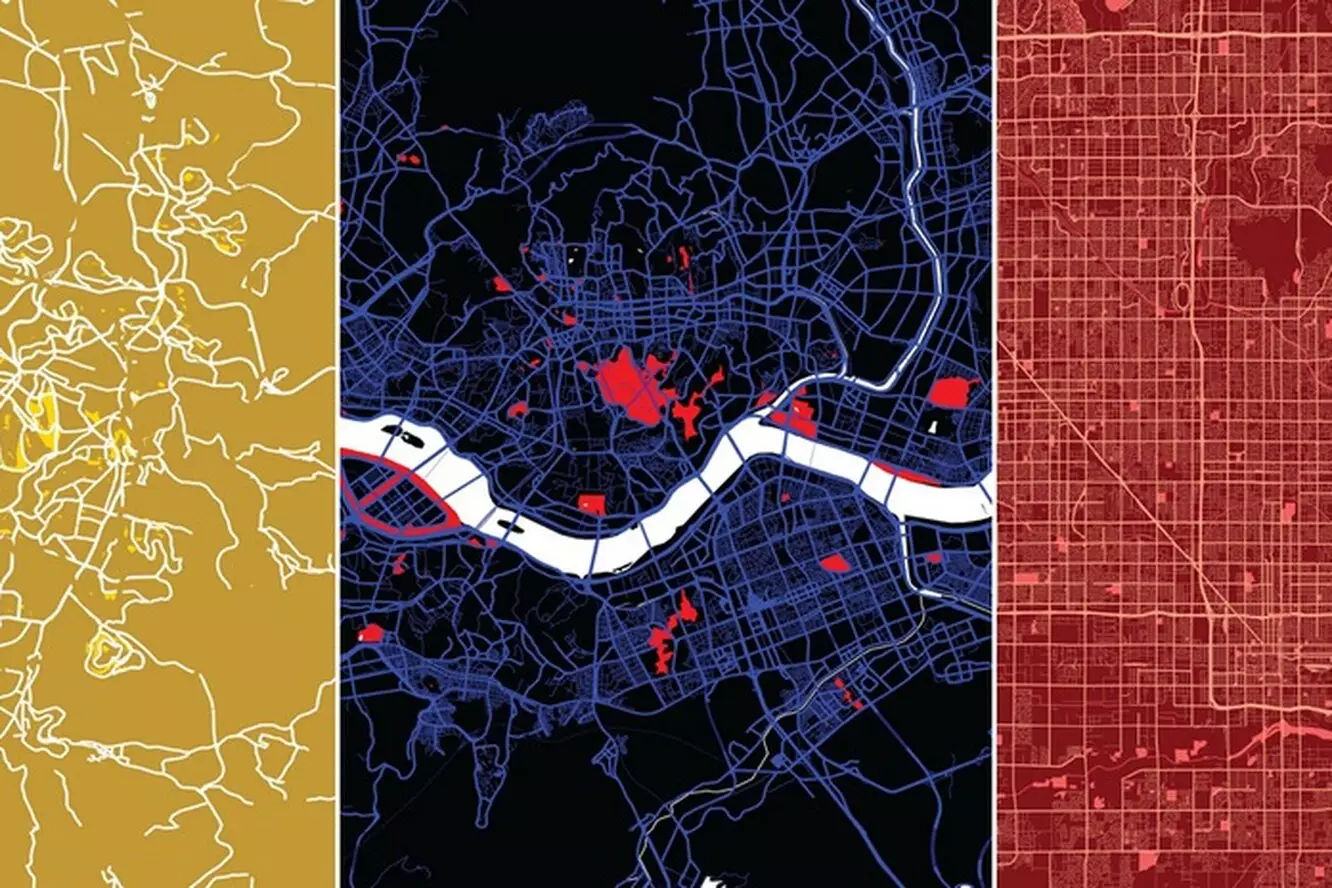 Утоеную прыгажосць мегаполісаў пакажуць новыя карты