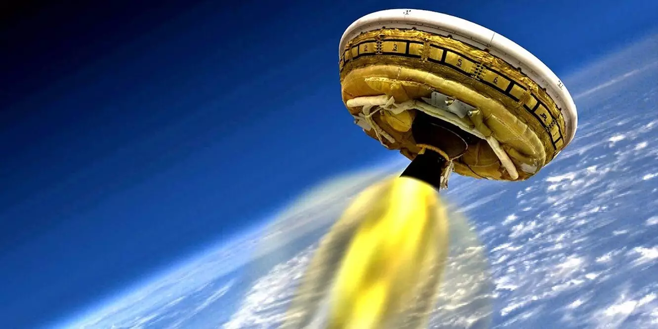 NASA za ta kaddamar da 'Flying saucer' a Hawaii 339199_1