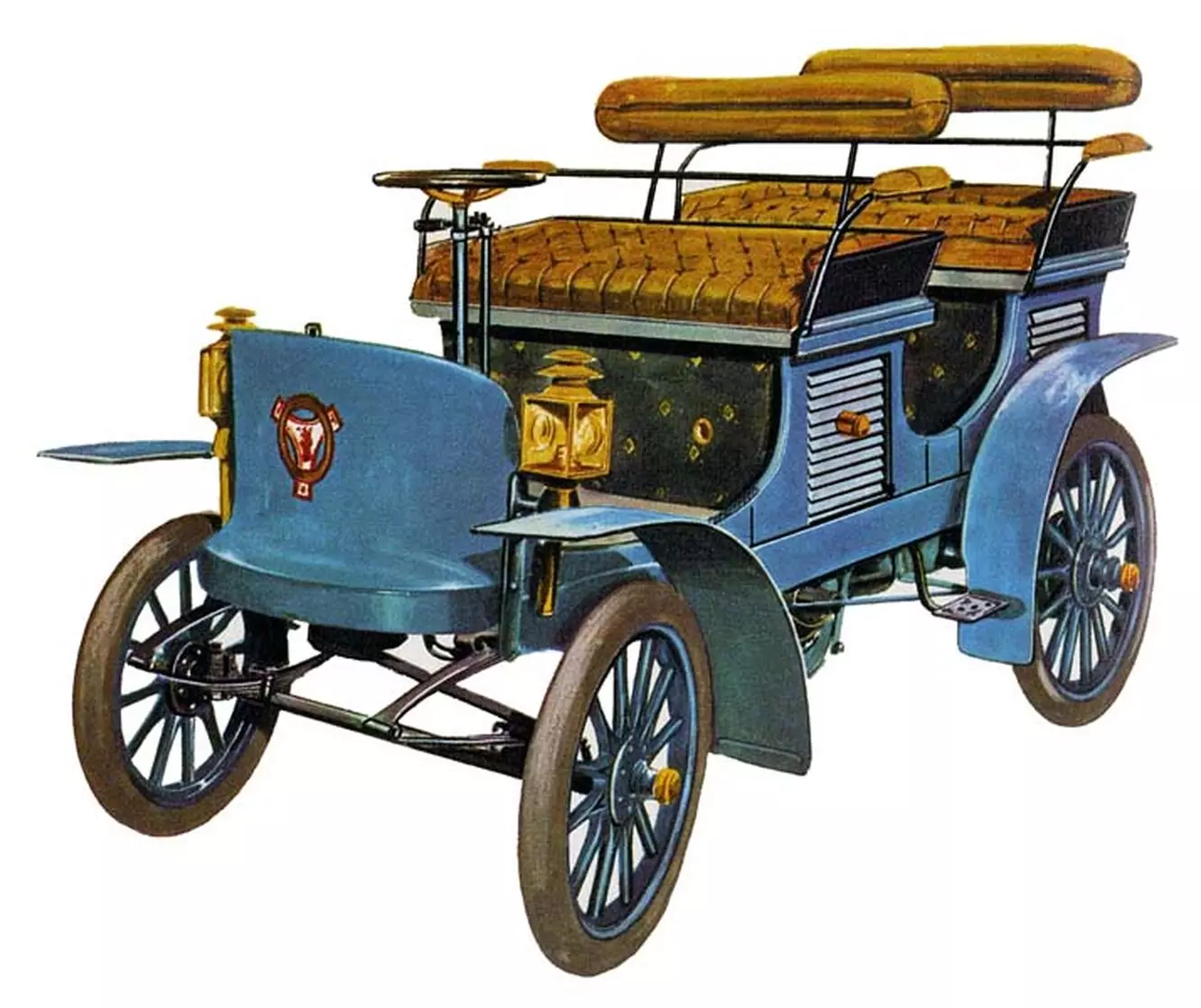 1901 Scania-nın ilk minik avtomobili. Avtomobil mühafizə olunub və şirkətin muzeyində sərgilənir.