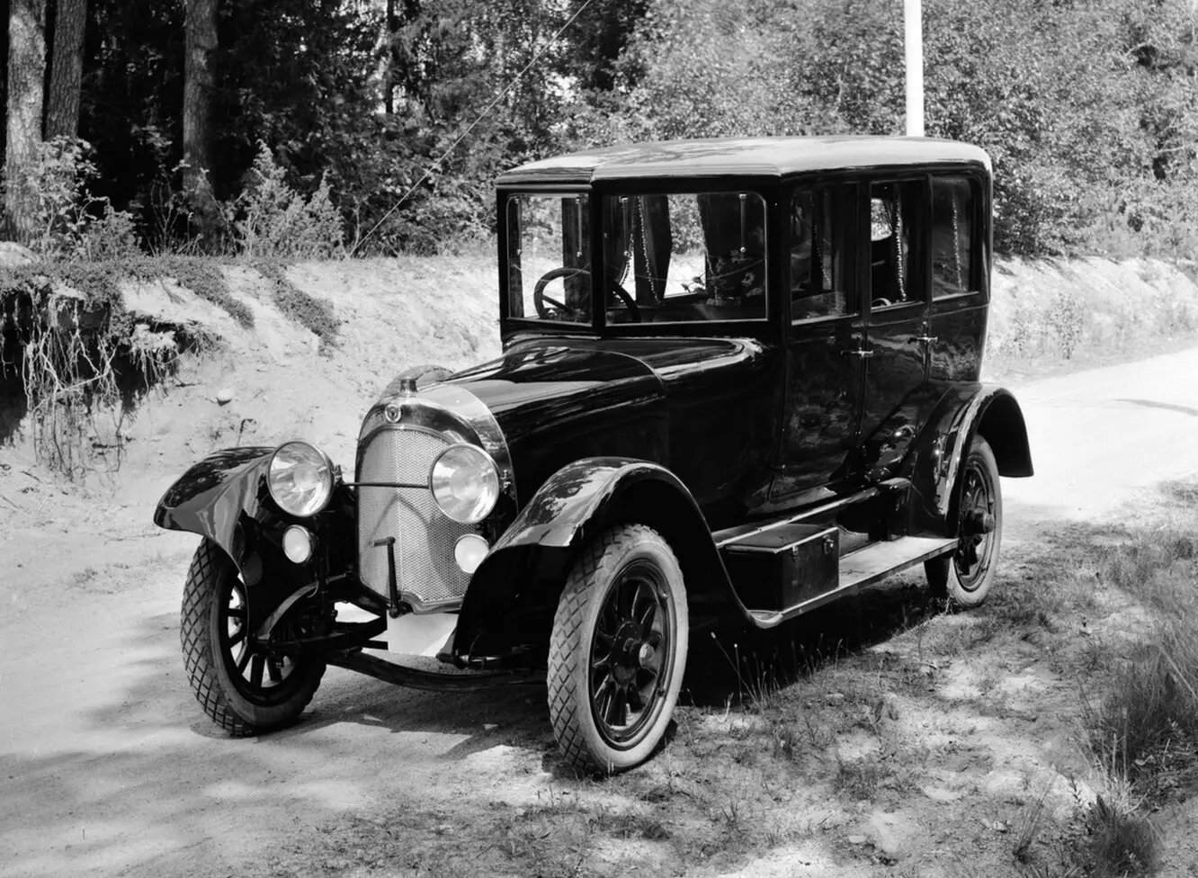 1920, Scania-Vabis Typ III з кузавам лімузін .