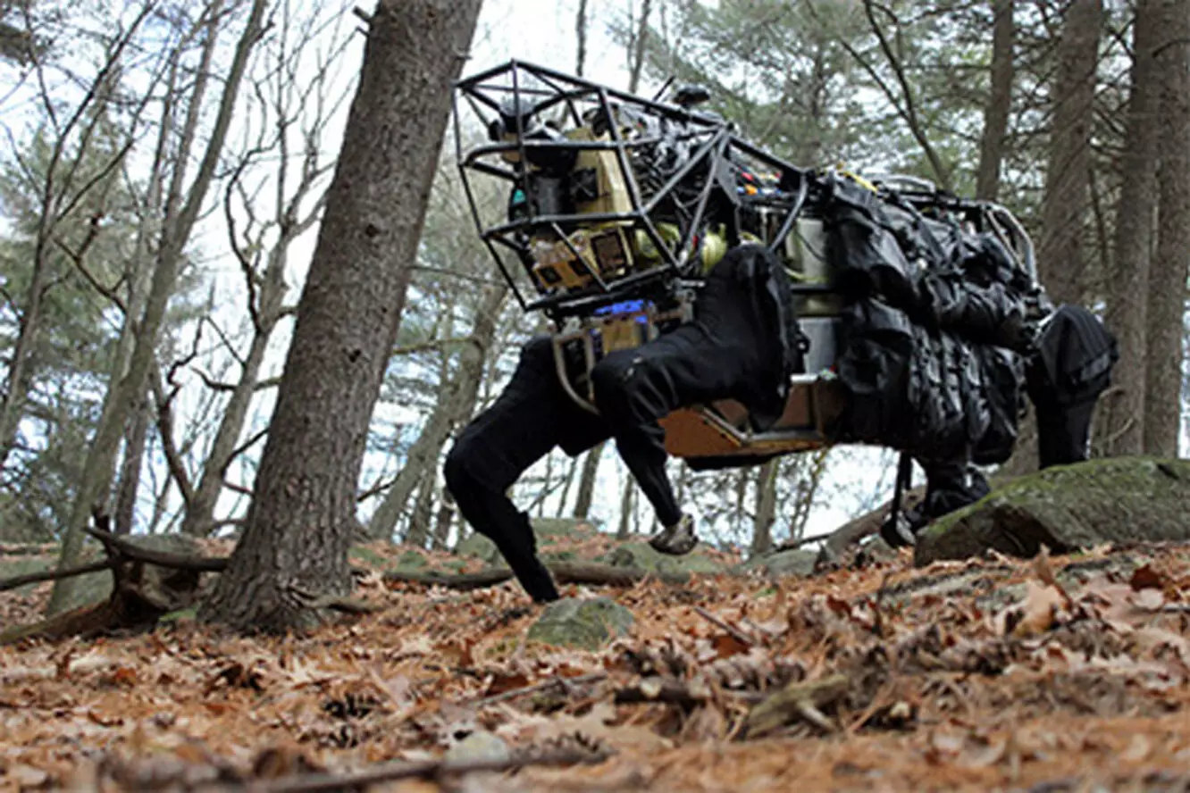 O exército estadounidense abandonou a mula robot