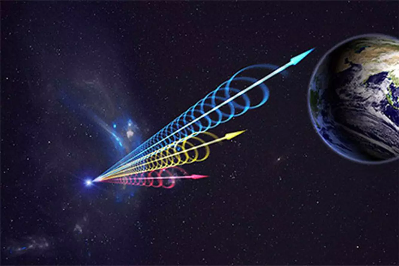 Os astrónomos descubriron de novo un sinal 