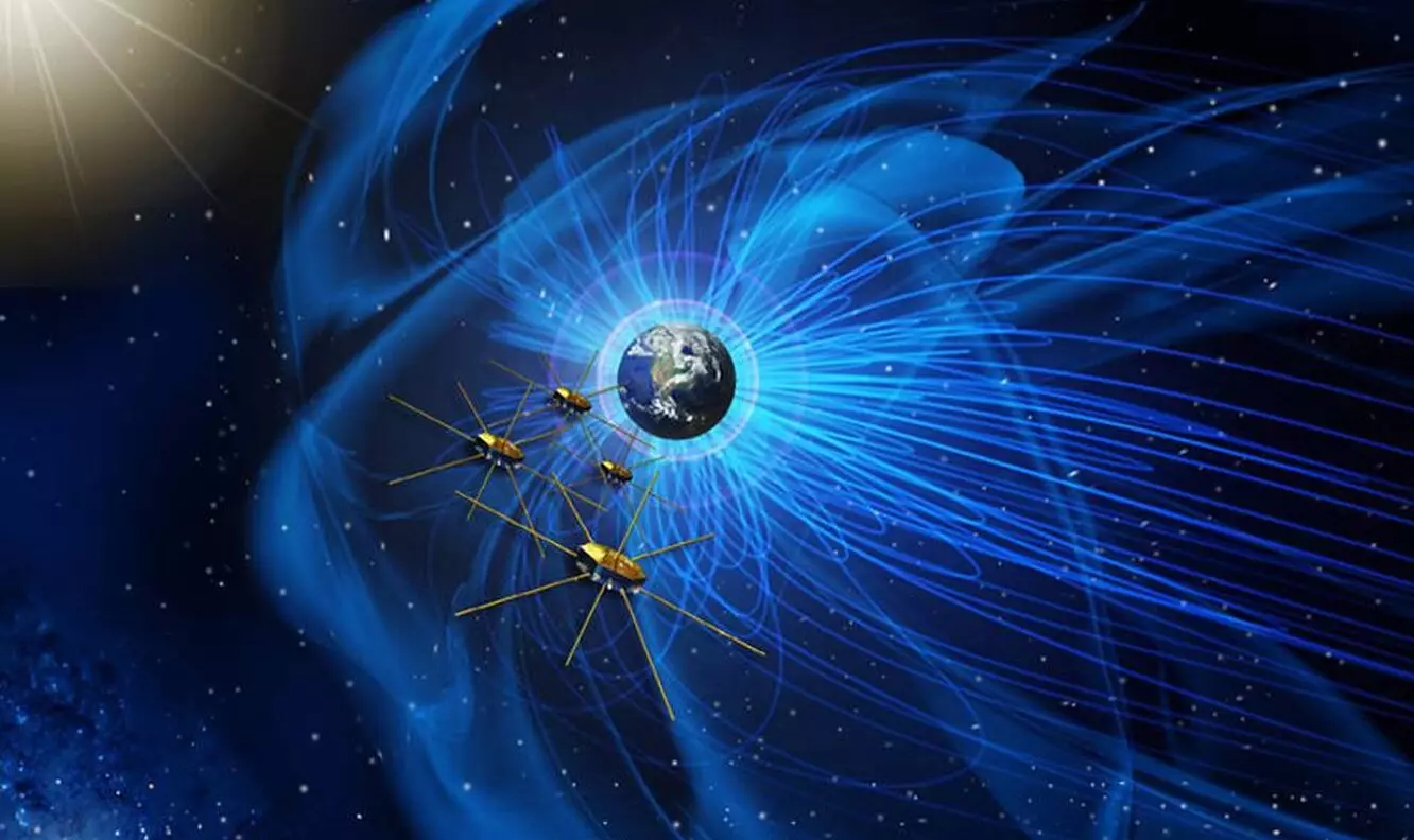 NASA observeerde voor het eerst de interactie van de magnetische velden van de zon en de aarde 343553_1