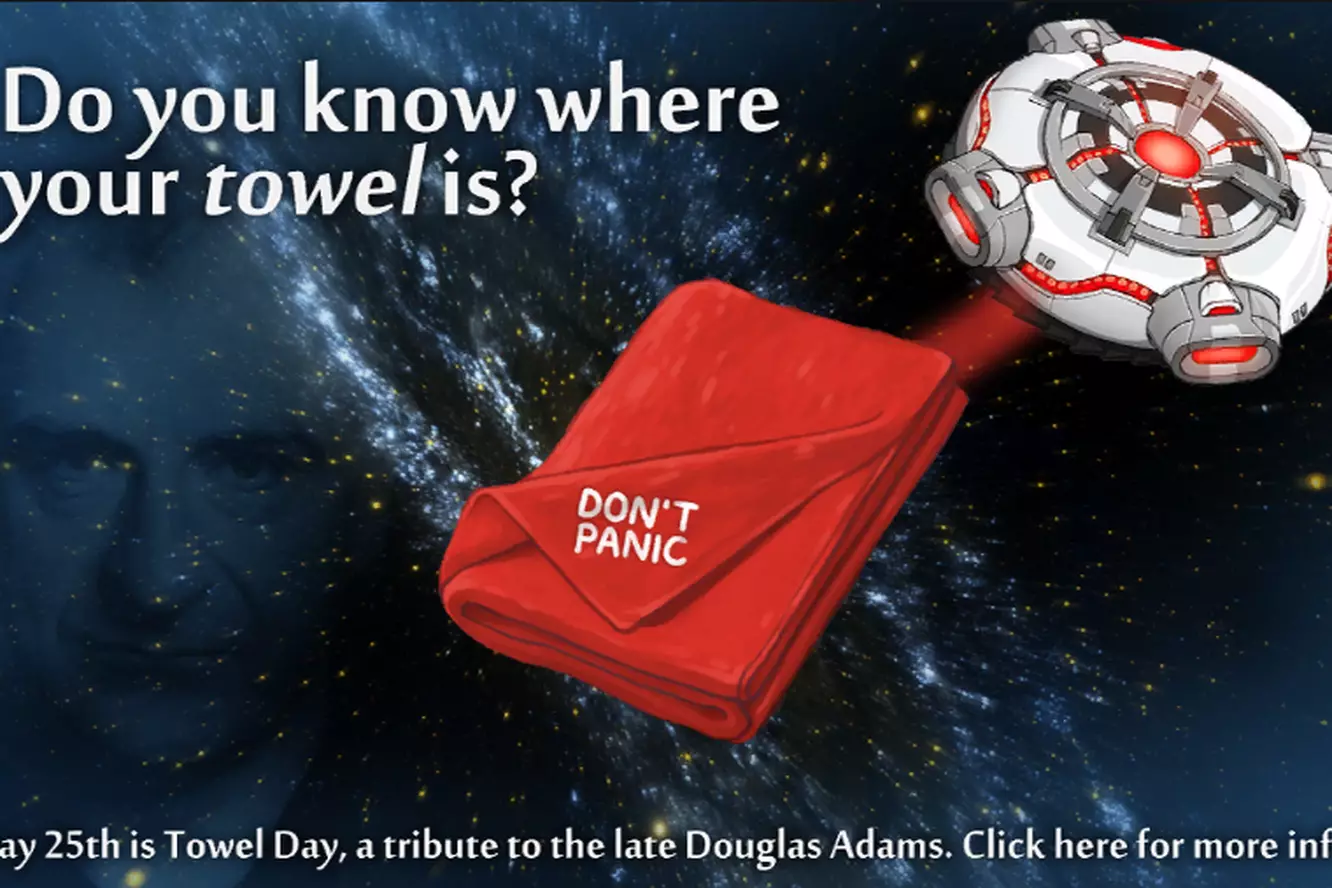 Towel Day: Per Anhalter durch die Galaxis