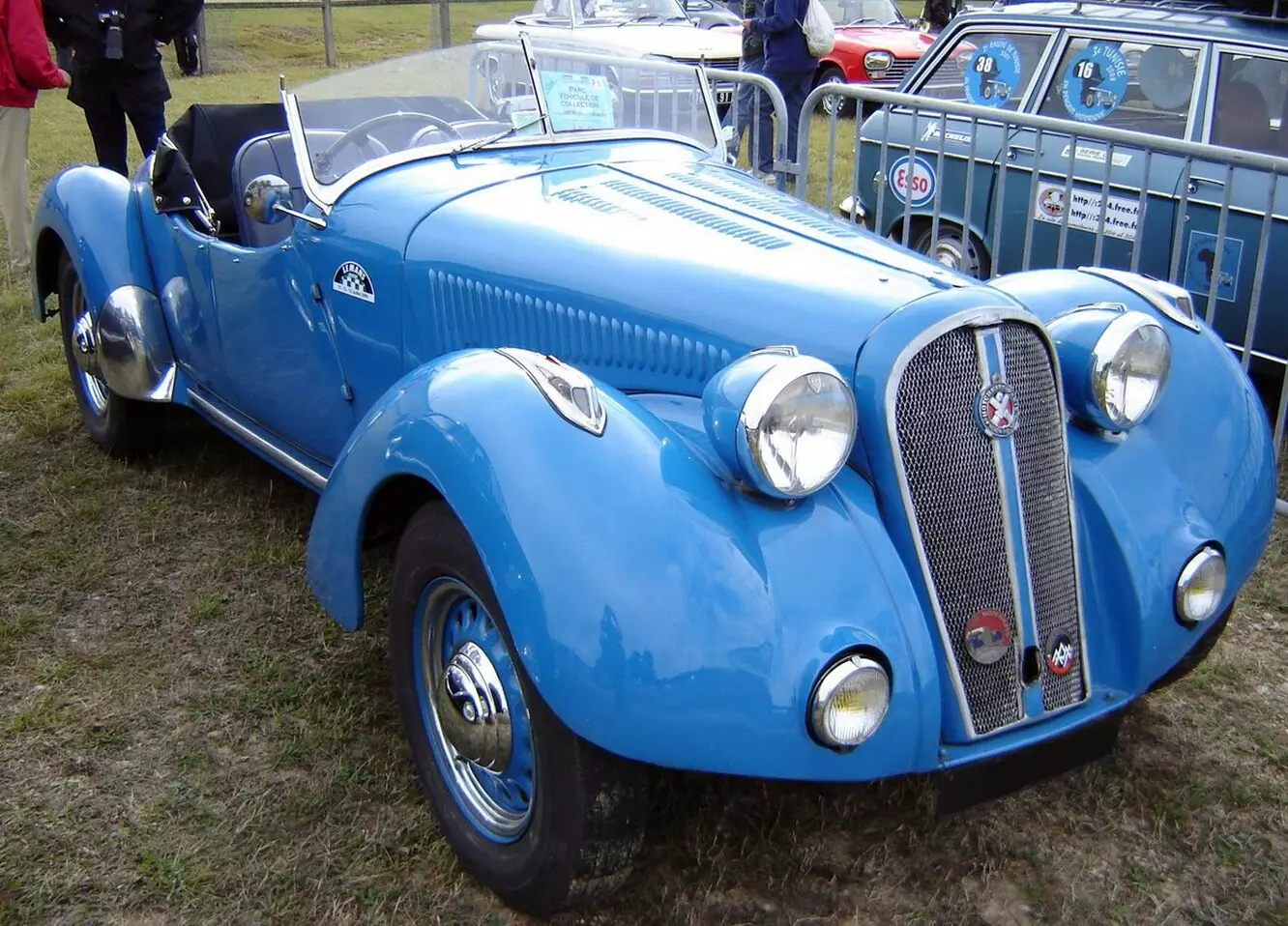 1938 yil Hotchkiss 864 Roadster Montlh ry.