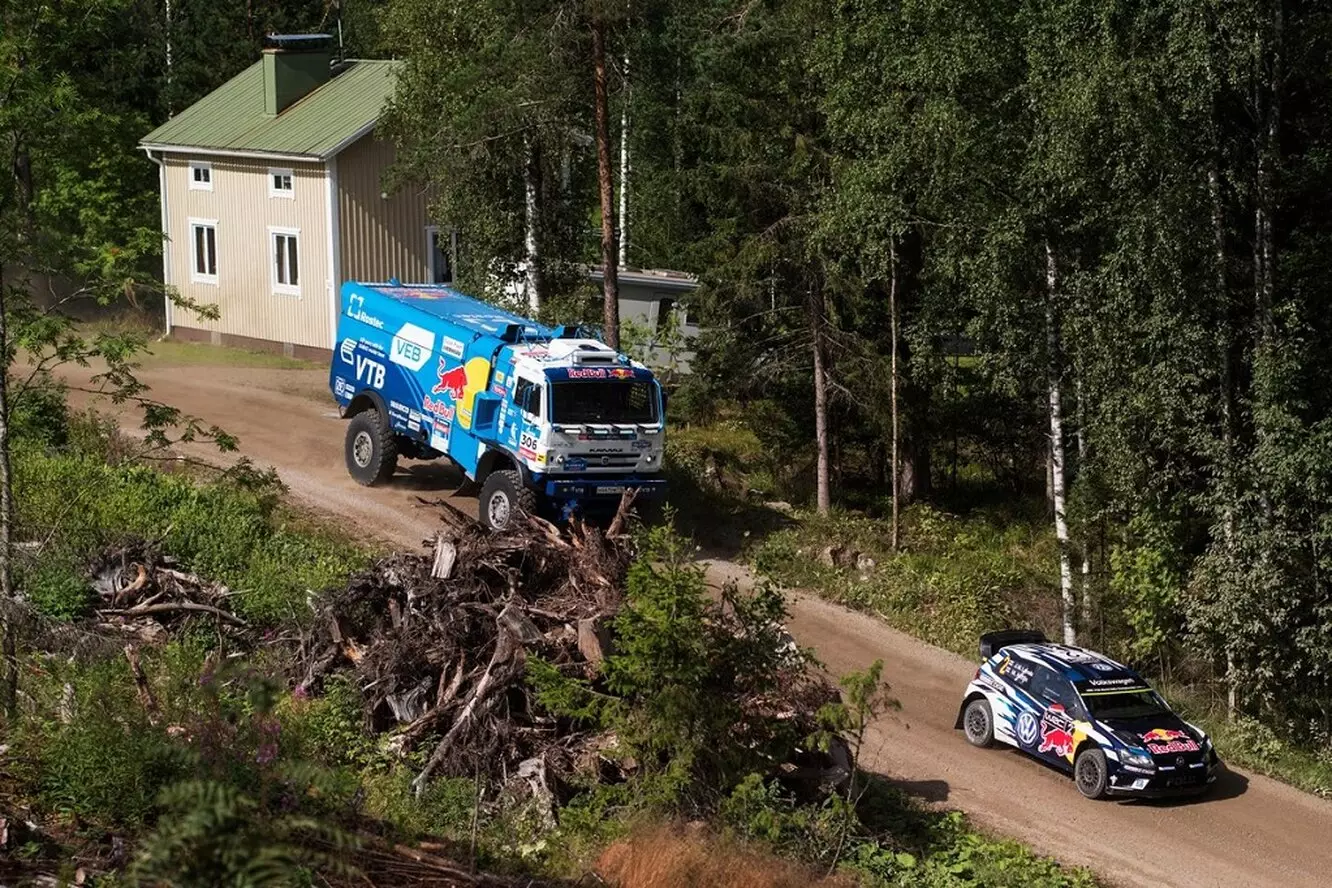 „Volkswagen” rally a KamAZ versenyzés ellen: videó 345310_2