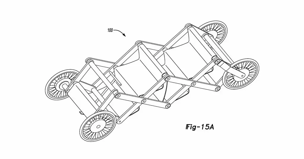 Ford har patenteret en foldebil