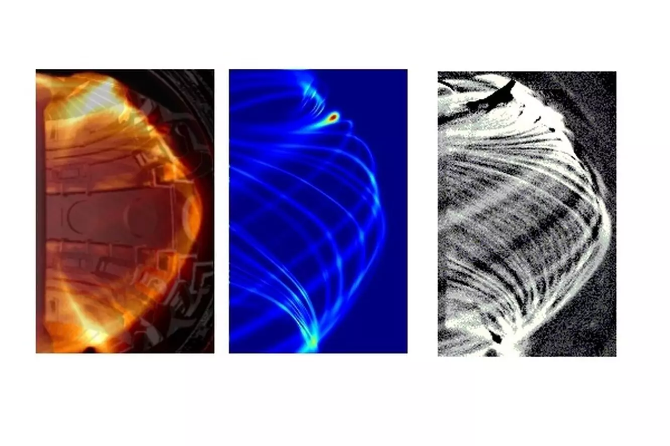 Els físics van filmar el moviment del plasma en un tokamak