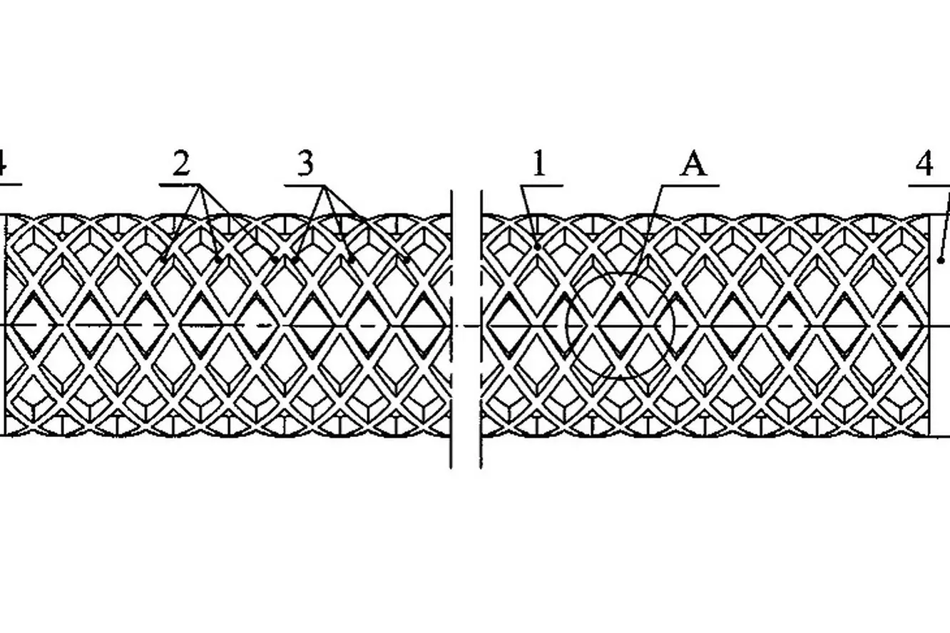 Patent sedmice: Mrežasta pogonska osovina