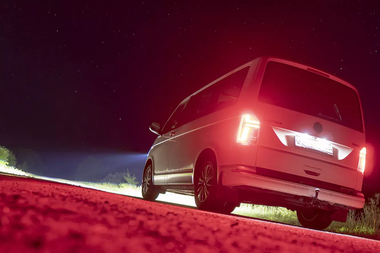 Jaribio la pili: Mtihani wa Volkswagen Multivan T6.1