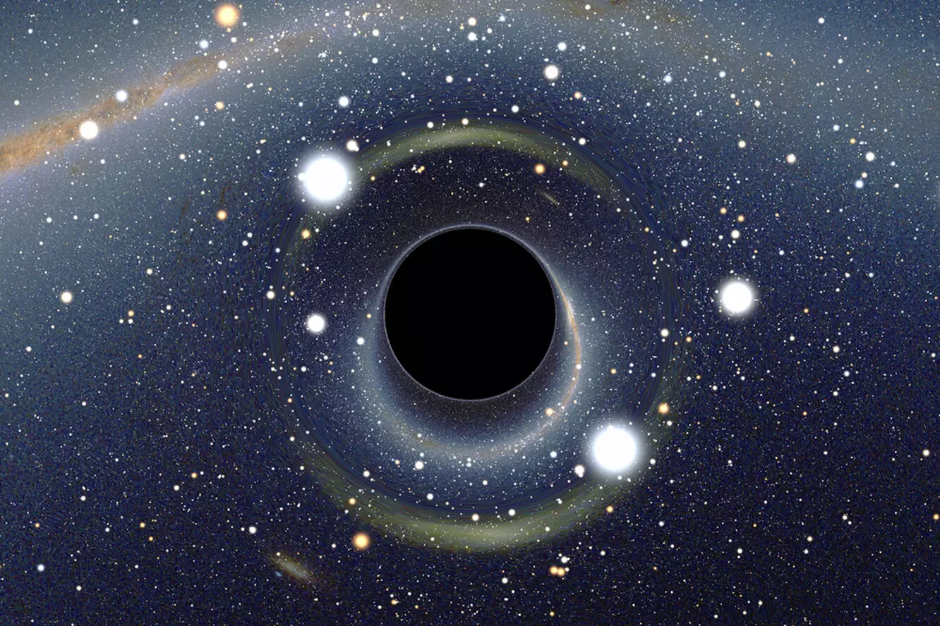 Astronomers ملڪي واٽ جي مرڪز ۾ پهريون بليڪ هول پڪڙيو