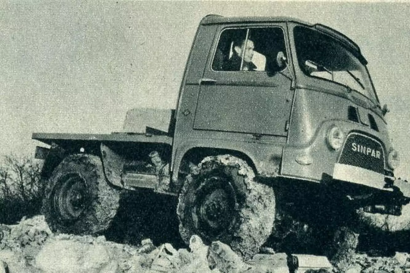 Sinpar Castor, ama Unimog Faransiis ah oo aan nasiib lahayn