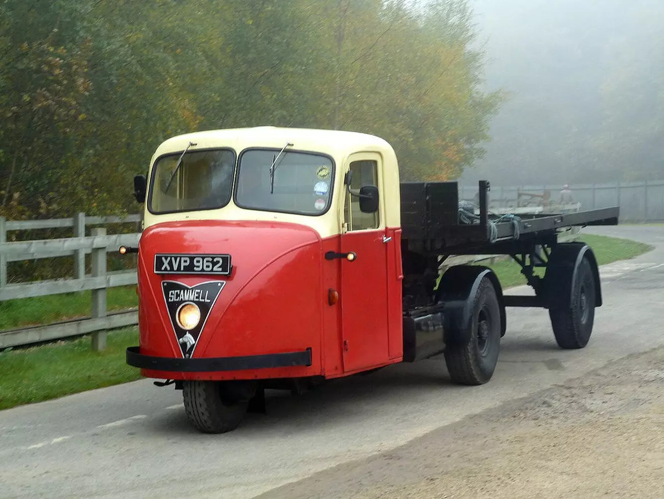 Scammell Scarab : trirada ... kamiontraktoro 351037_4