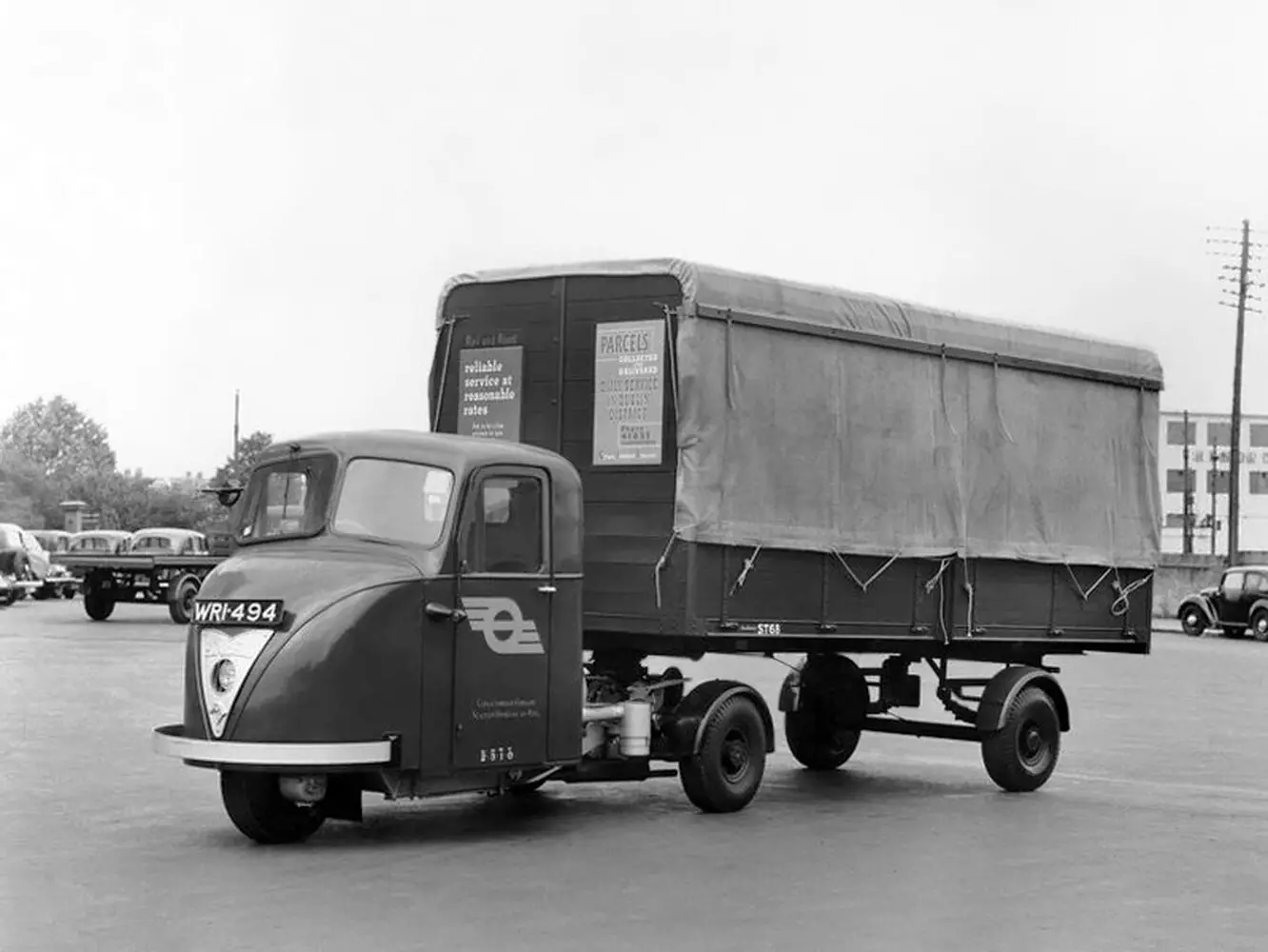 Scammell Scarab: tříkolový ... nákladní tahač 351037_5