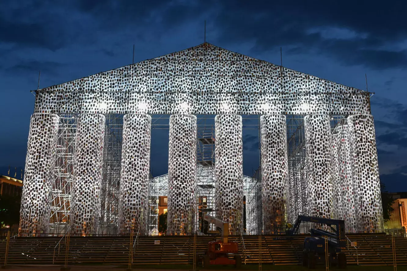 Vokietijoje pastatyta draudžiamų knygų šventykla