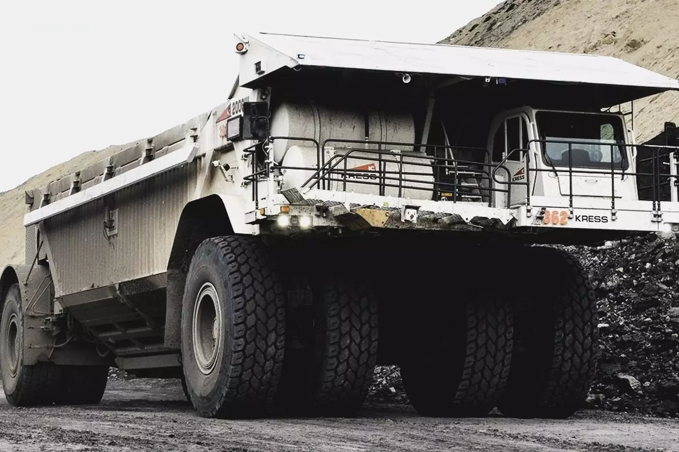 Kress 200CIII Coal Hauler: epätavallisin hiilenkuljetuskone