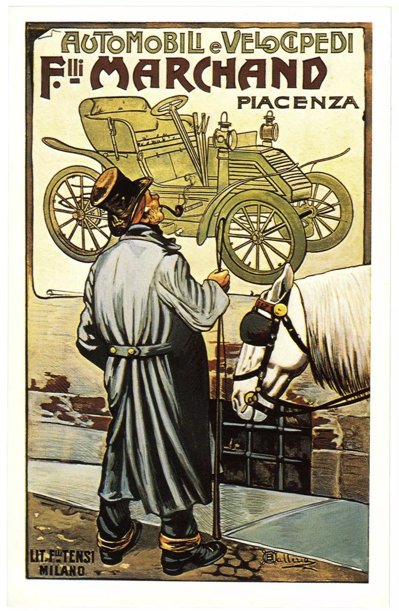 Carteis publicitarios de empresas de automóbiles dos anos 1910-1930 352800_6