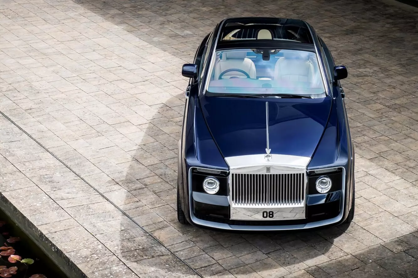 Sweptail Mewah: salah sahiji mobil Rolls-Royce paling mahal di dunya