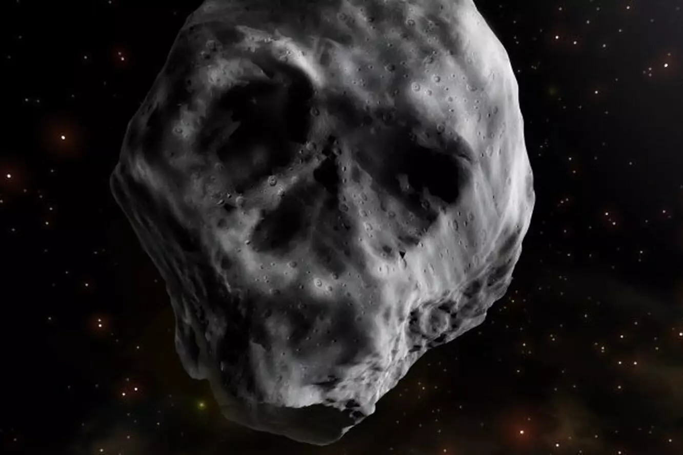 Asteroid Halloween mabur menyang Bumi