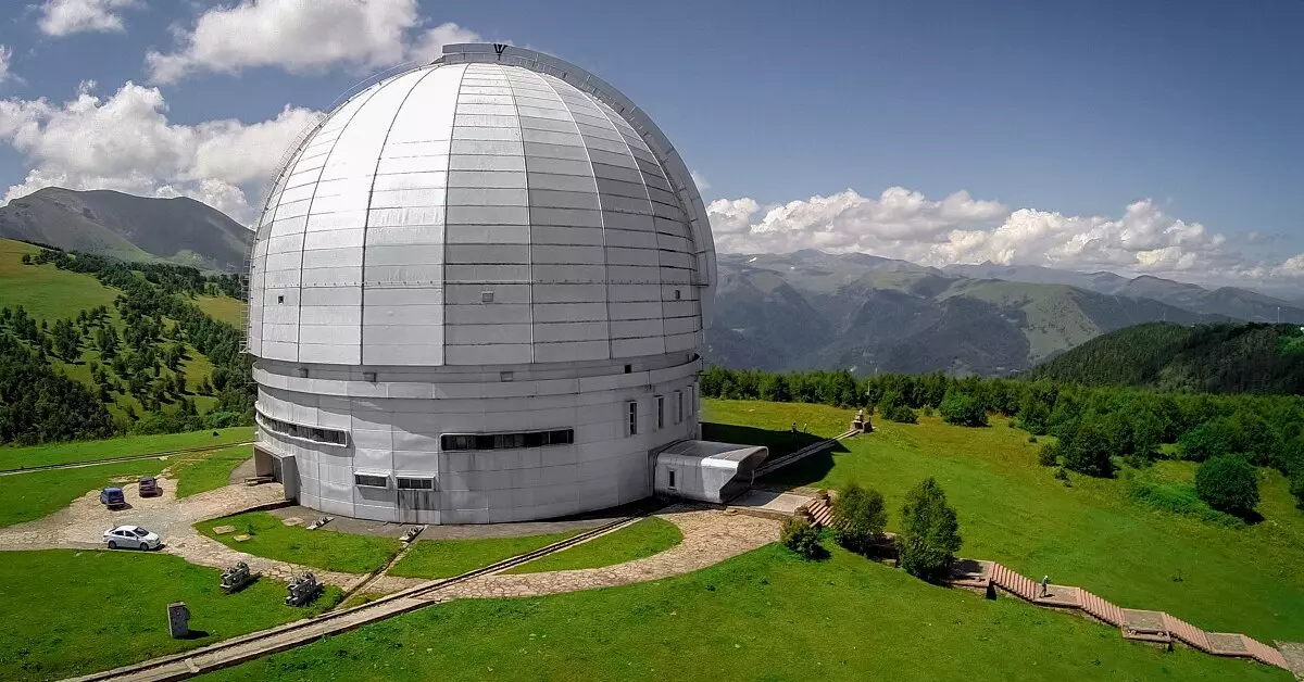 Ryska observatoriet fick ett nytt robotteleskop