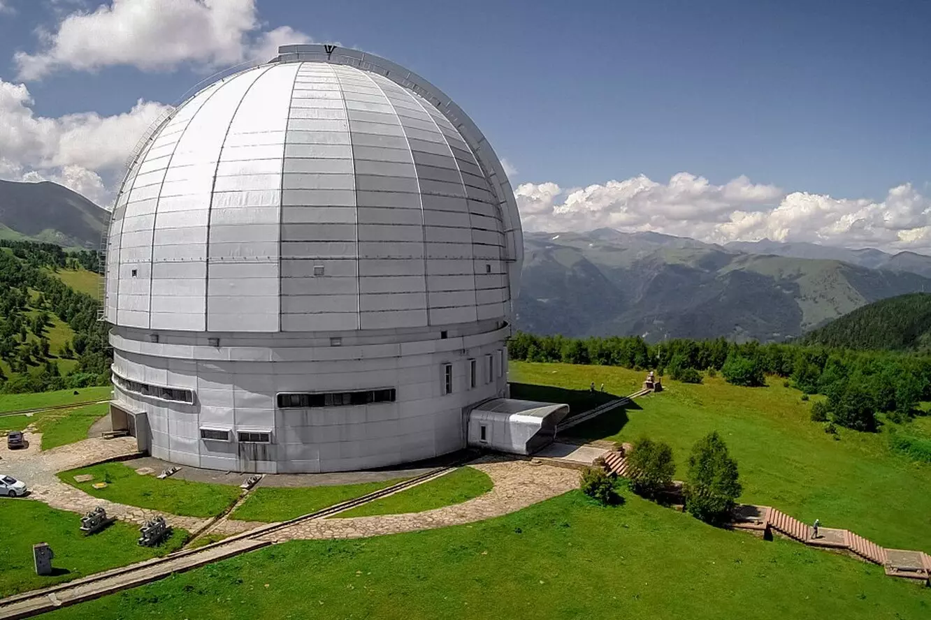 Ryska observatoriet fick ett nytt robotteleskop