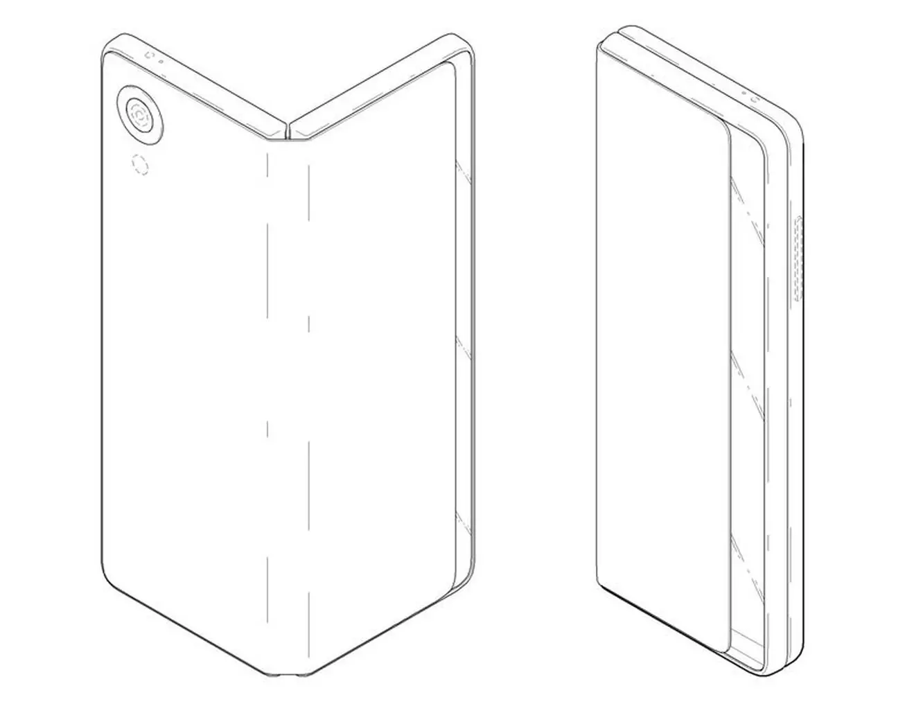 LG Patento: Faldebla Smartphone-Tabuleto kun Fleksebla Ekrano 354721_4