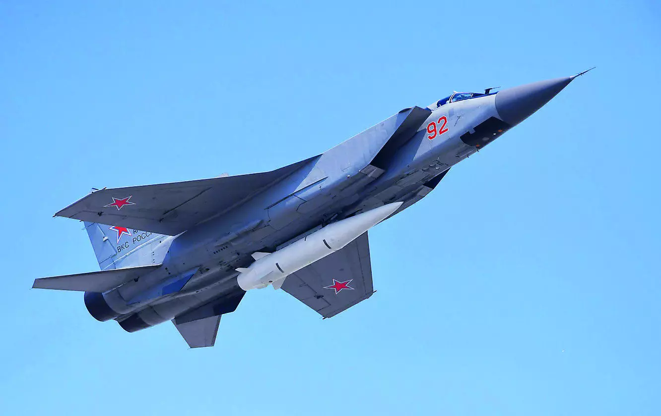 MiG-31 high-altitude interceptor