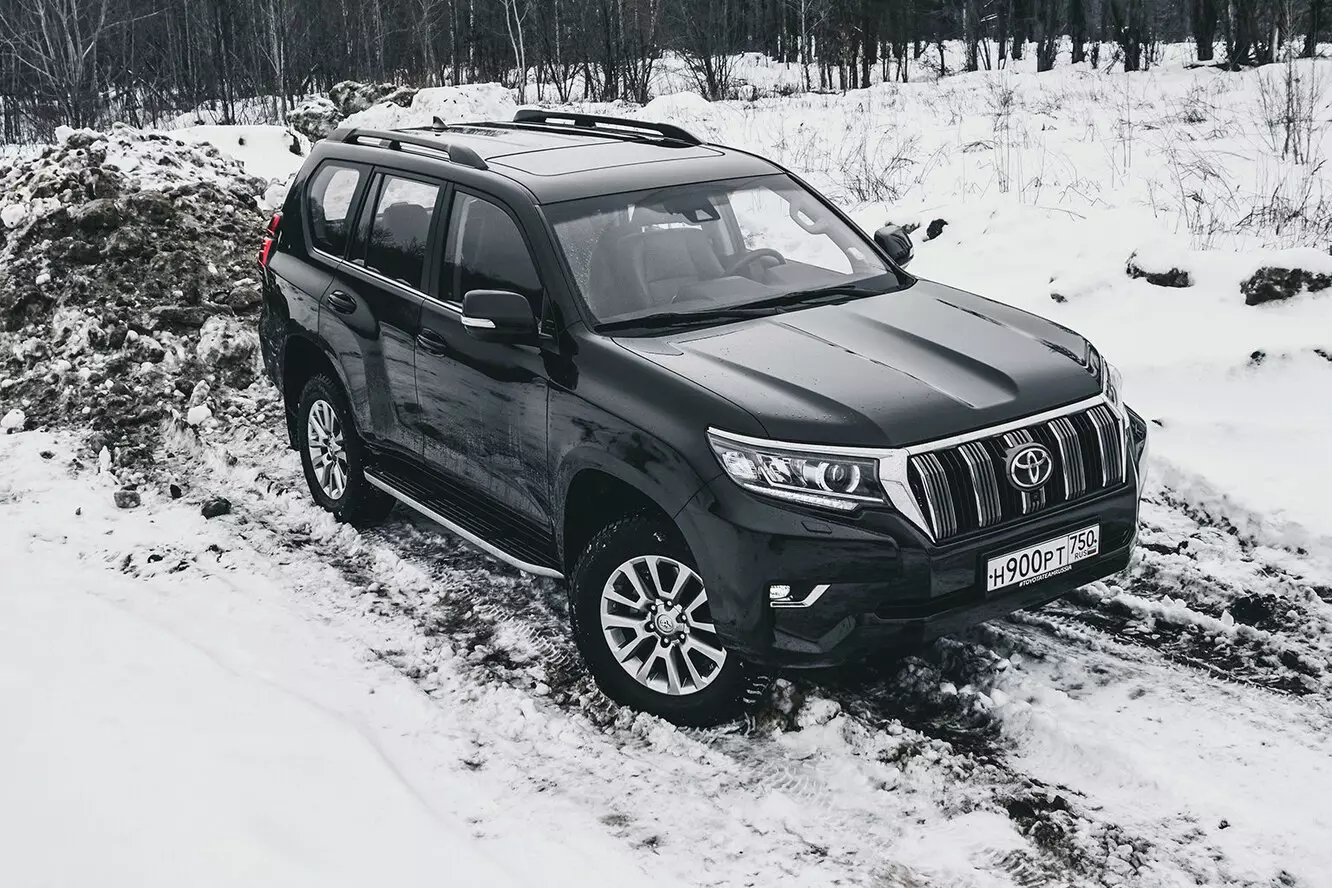 Arakunrin kekere: Toyota Land Cruiser Prado igbeyewo