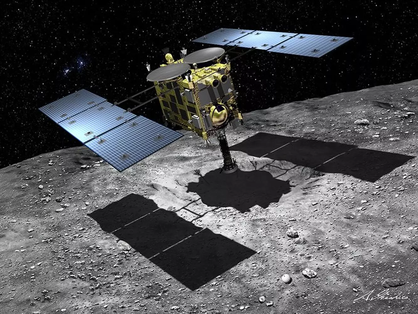 Hayabusa 2 snima prvu sliku asteroida Ryugu 355343_1