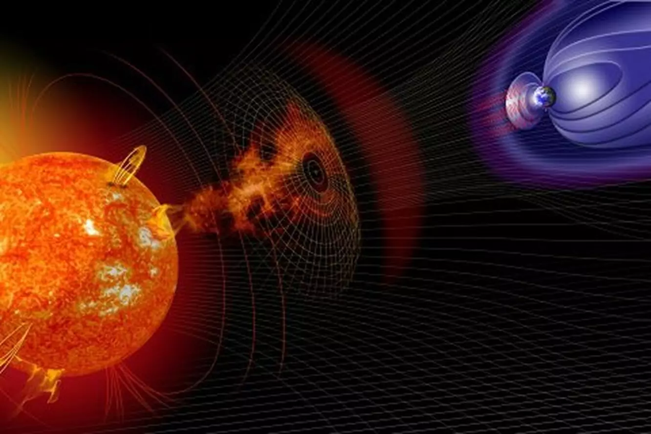 Os científicos deron unha previsión do tempo espacial para as vacacións de maio