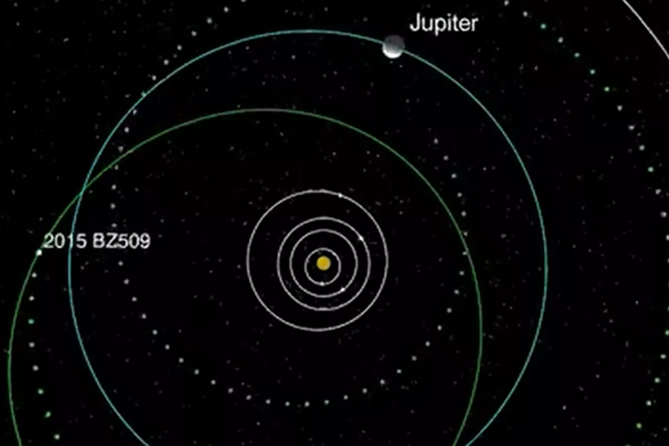 אסטרואיד 'מהגר' בין-כוכבי ראשון שהתגלה במערכת השמש