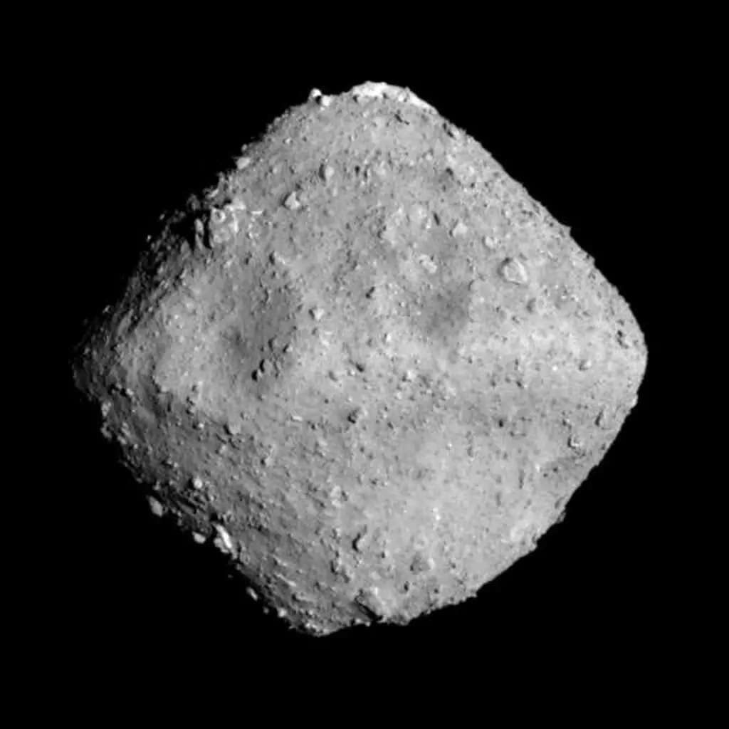 Stacio Hayabusa-2 atingis la asteroidon Ryugu 356998_2