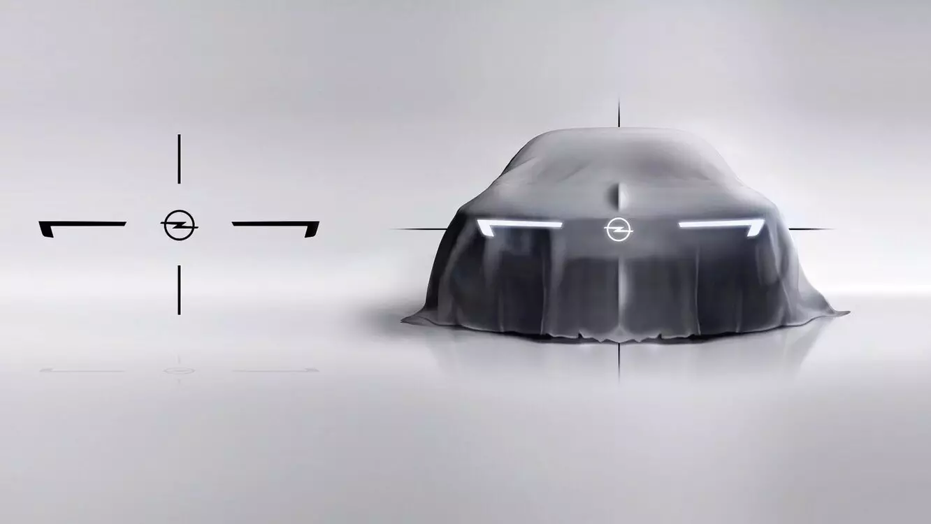 Opel Concept Car mit neuem Corporate Design: Teaser 357520_3