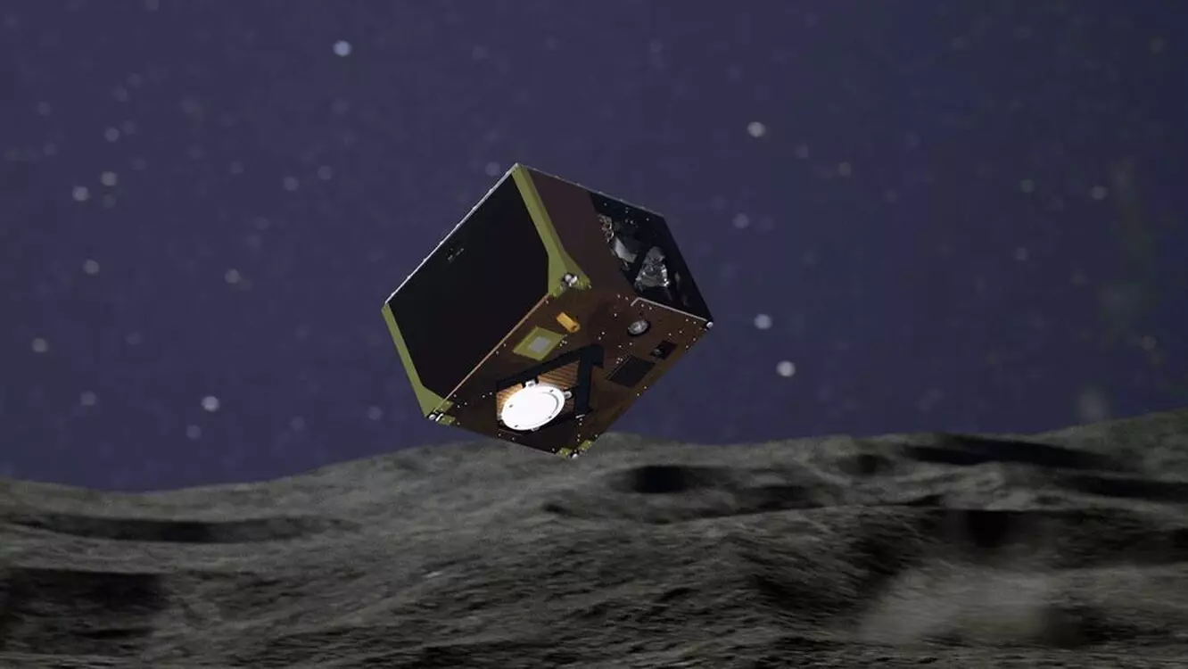 MASCOT dia nipetraka teo amin'ny asteroid Ryugu 358368_1