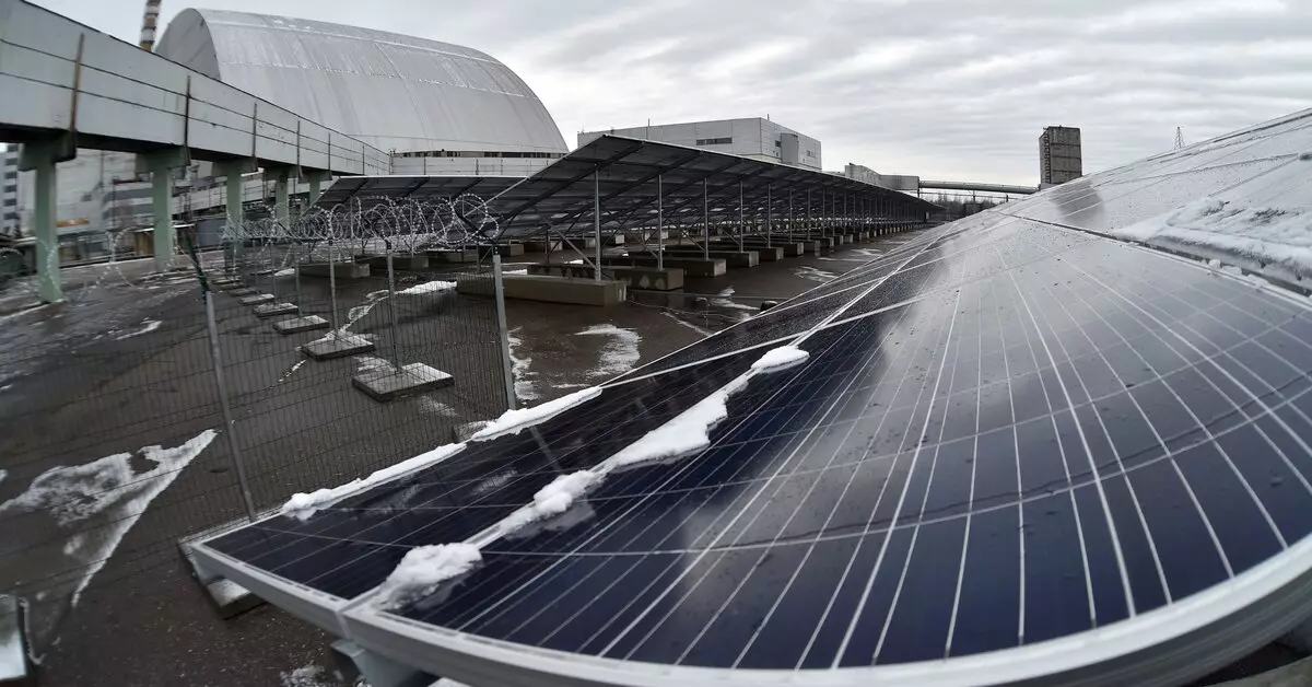 체르노빌에 태양광 발전소 등장: 에너지의 부활