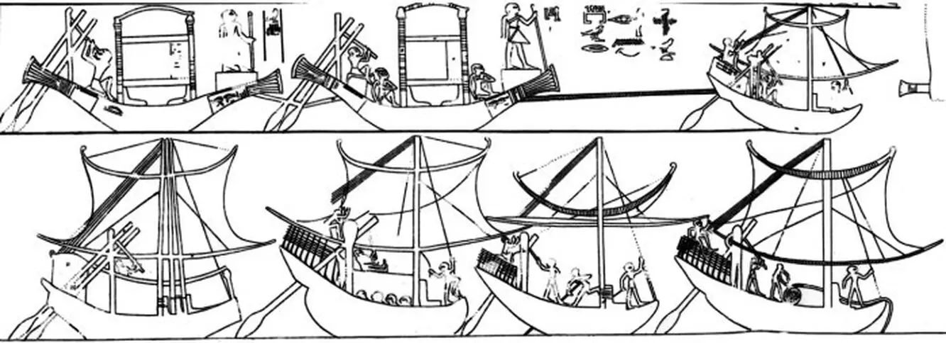 Isang sinaunang barko na inilarawan ni Herodotus sa malayong nakaraan ang natuklasan sa Nile 361023_2
